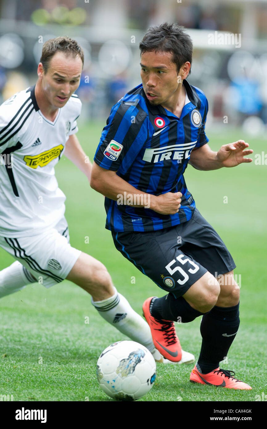Yuto Nagatomo (Inter), APRIL 29, 2012 - Football / Soccer : Italian ...