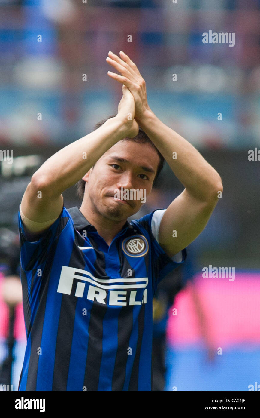 Yuto Nagatomo (Inter), APRIL 29, 2012 - Football / Soccer : Yuto ...