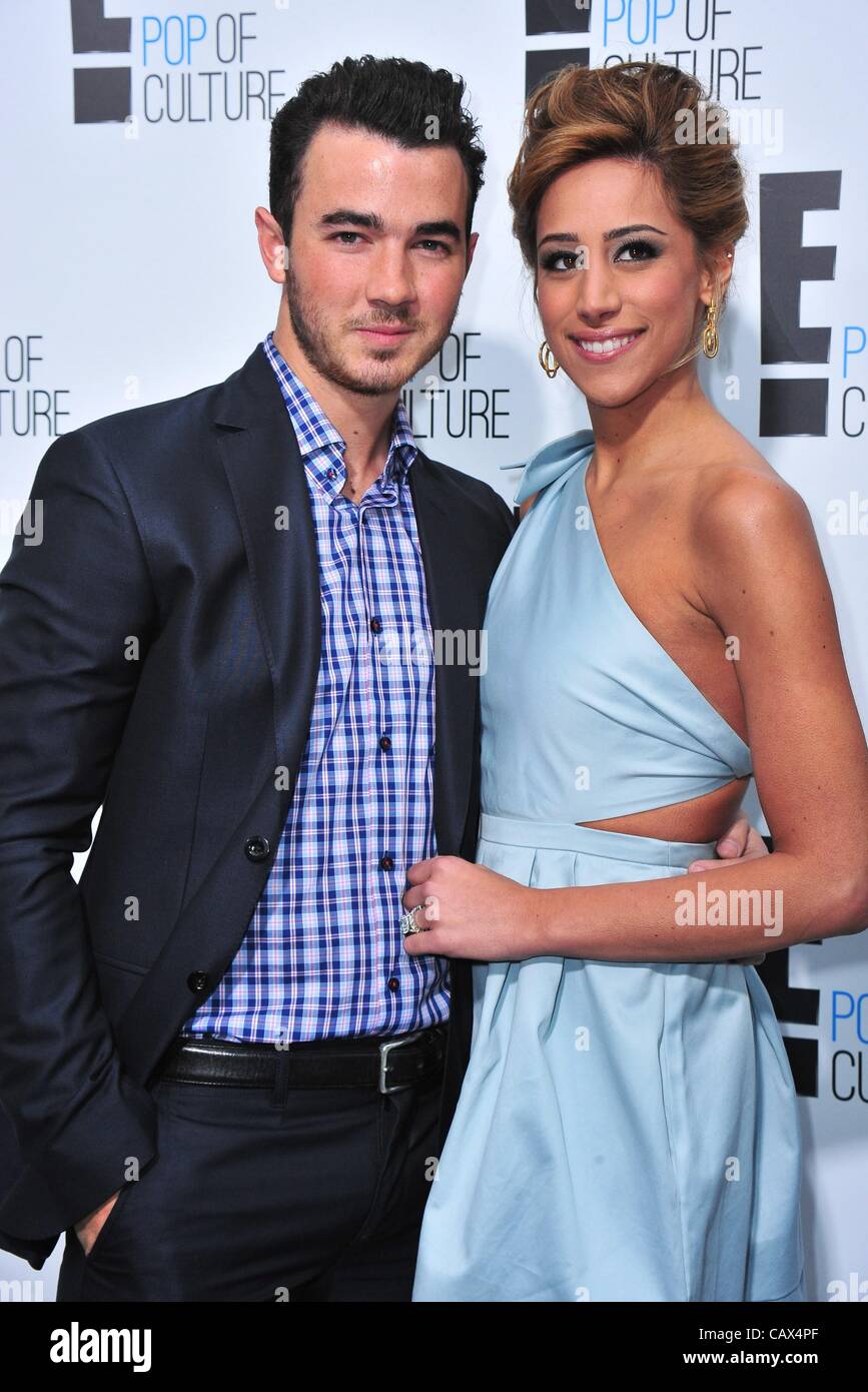 Kevin Jonas, Danielle Jonas at arrivals for E! Network Upfronts Presentation, Gotham Hall, New ...