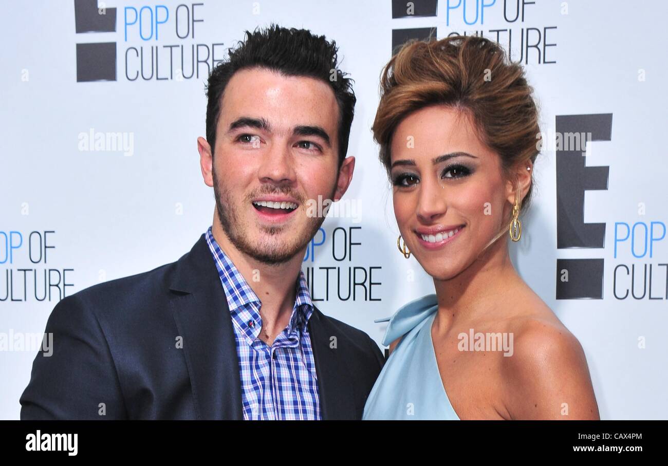 Kevin Jonas, Danielle Jonas at arrivals for E! Network Upfronts Presentation, Gotham Hall, New ...