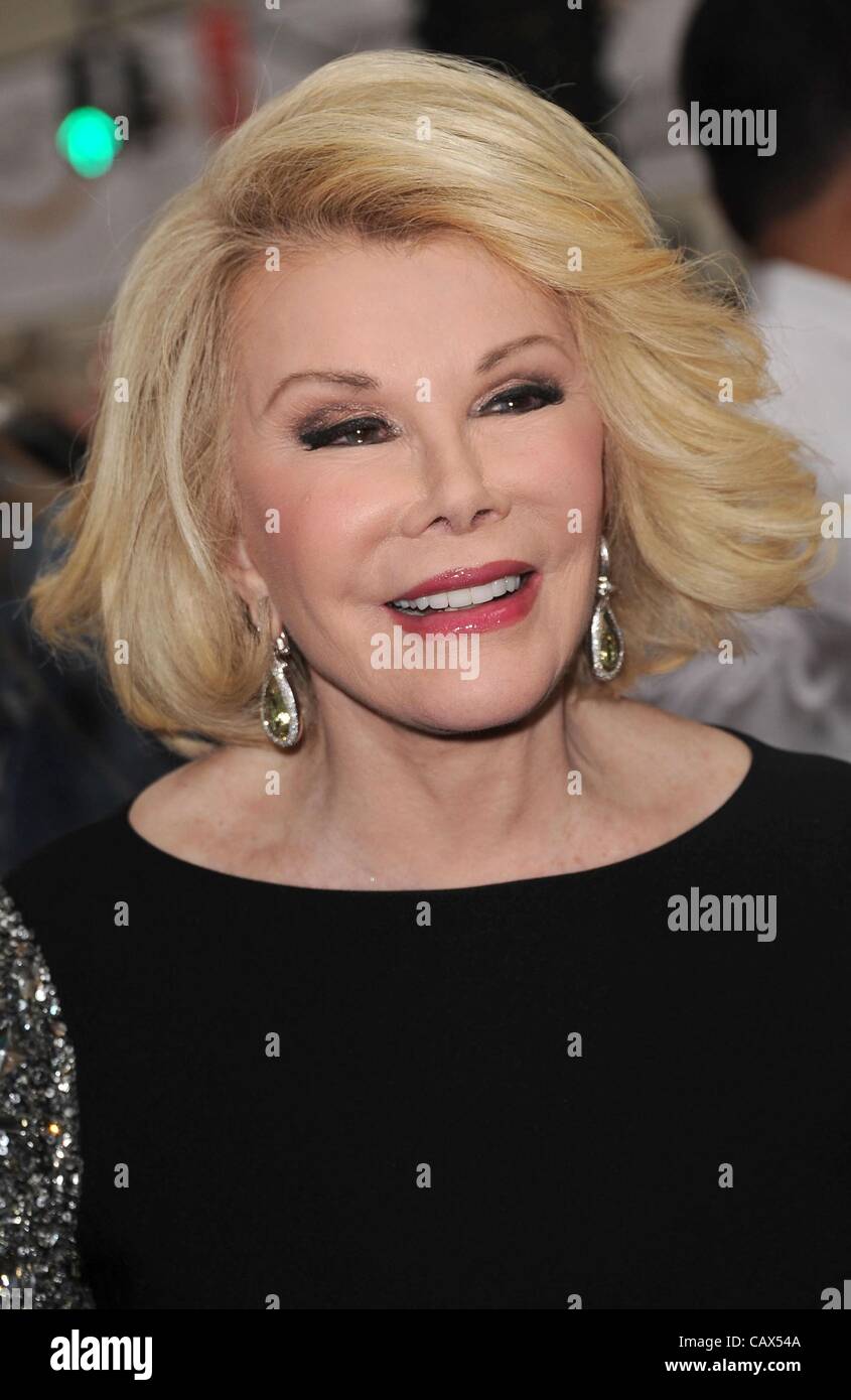 Joan Rivers at arrivals for E! Network Upfronts Presentation, Gotham ...