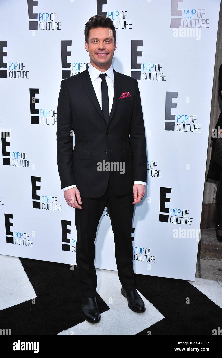 Ryan Seacrest at arrivals for E! Network Upfronts Presentation, Gotham ...