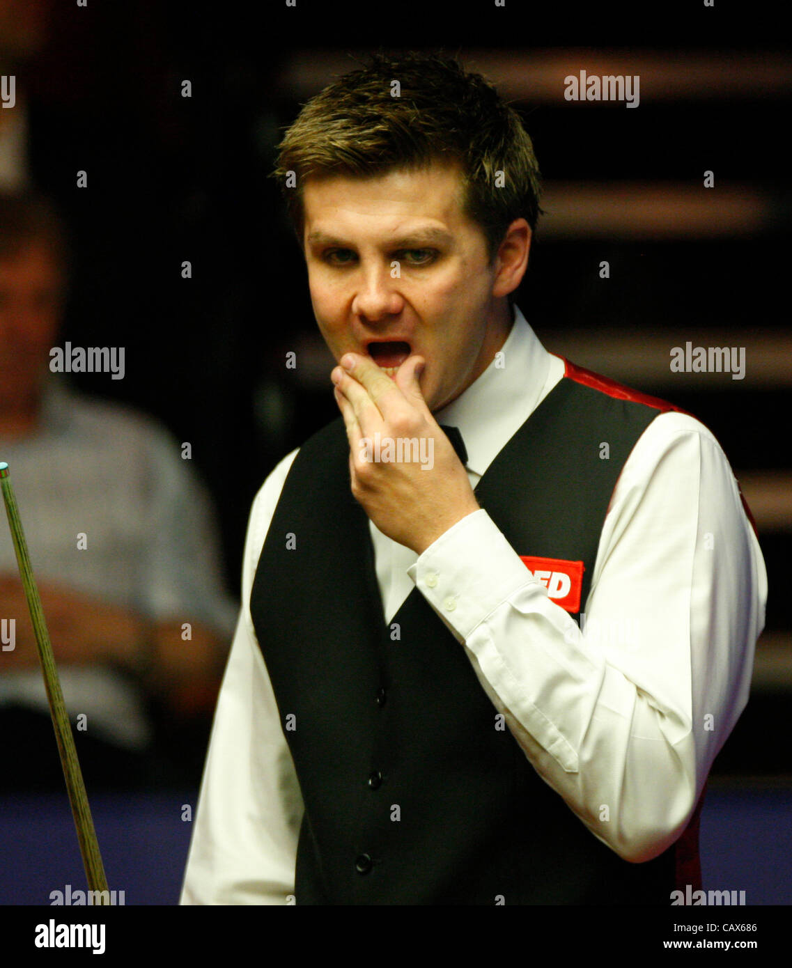 Matthew stevens world snooker championships hi-res stock photography ...