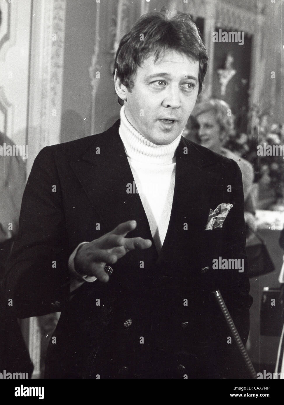 BOBBY VAN in London for Royal Film Performance 1973.(Credit Image: Â ...