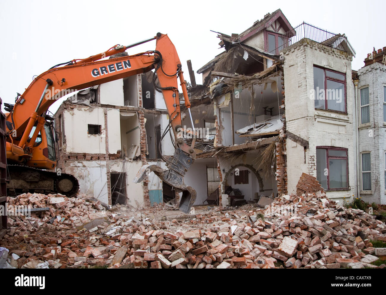 Demolition row terrace houses in hi-res stock photography and images ...