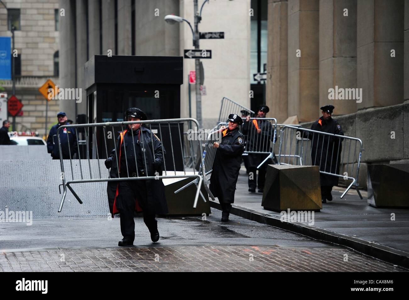 Metal Barricades High Resolution Stock Photography and Images - Alamy