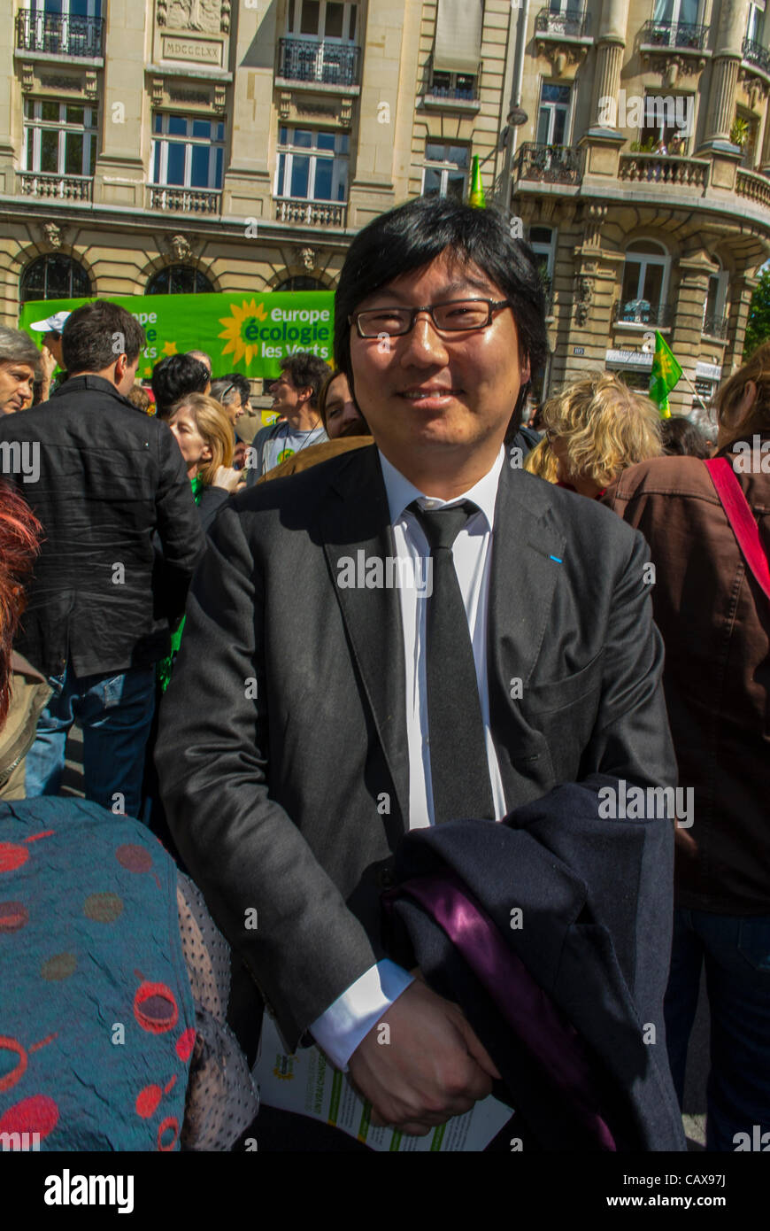 Paris, France, French Political parties, Demonstrate in Annual May Day ...