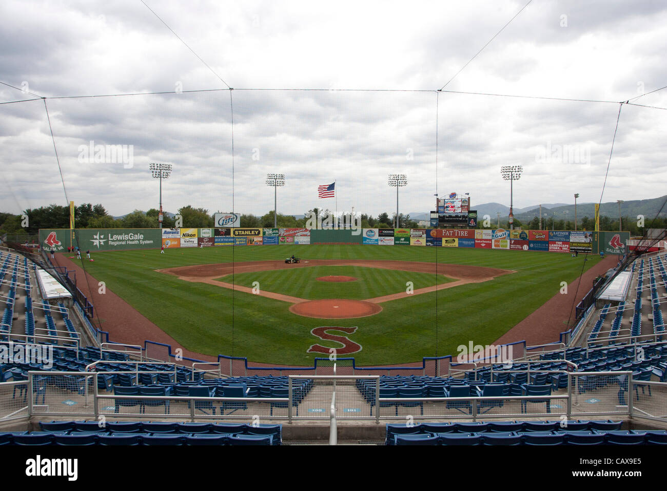 LewisGale Field, APRIL 23, 2012 - Baseball : A general view inside of ...