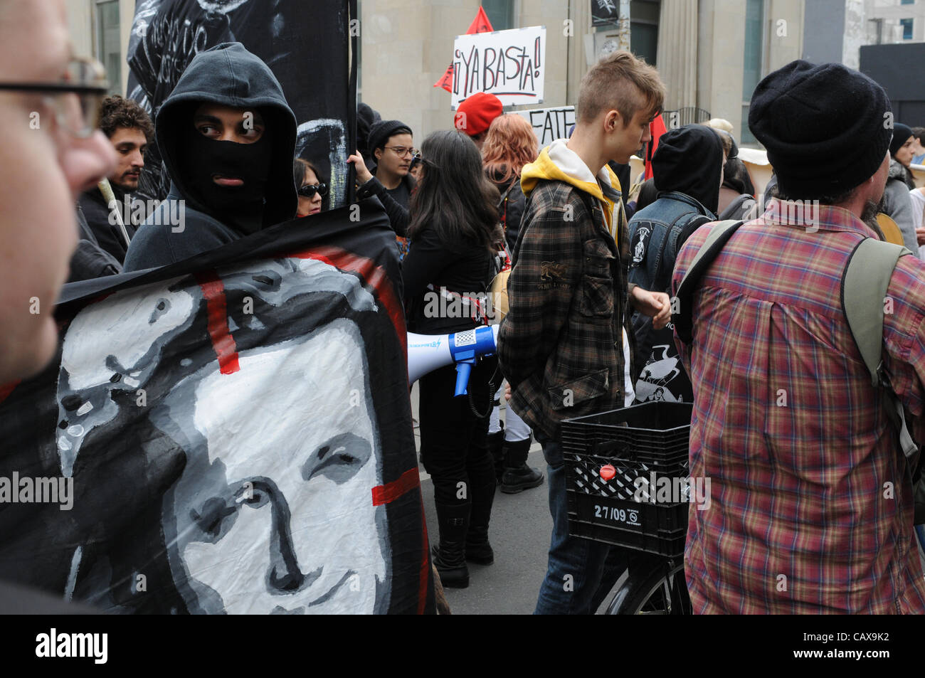 May 1, 2012, thousands of Occupy Toronto protesters, supporters and ...