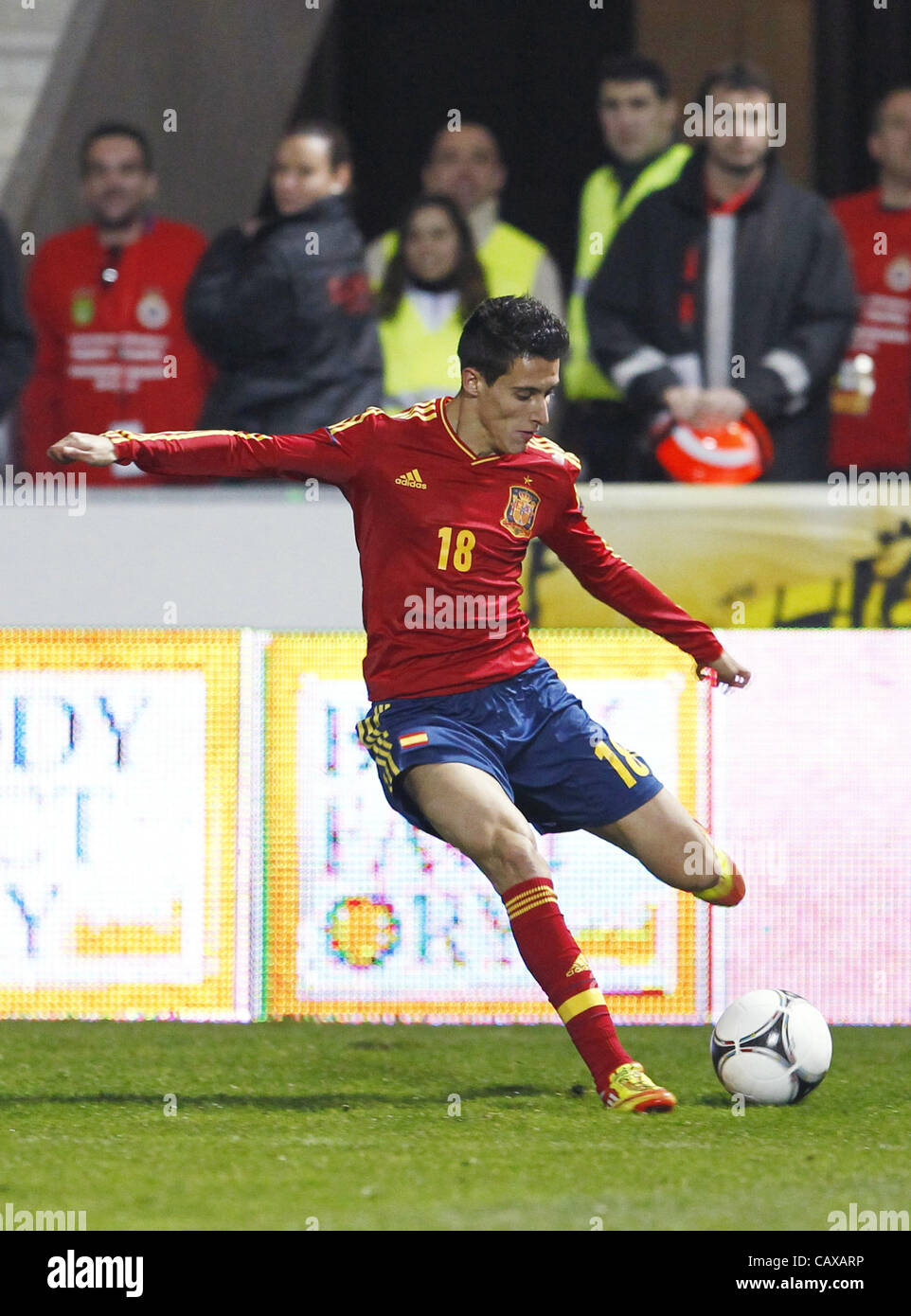 Cristian Tello (ESP), FEBRUARY 28, 2012 - Football / Soccer ...