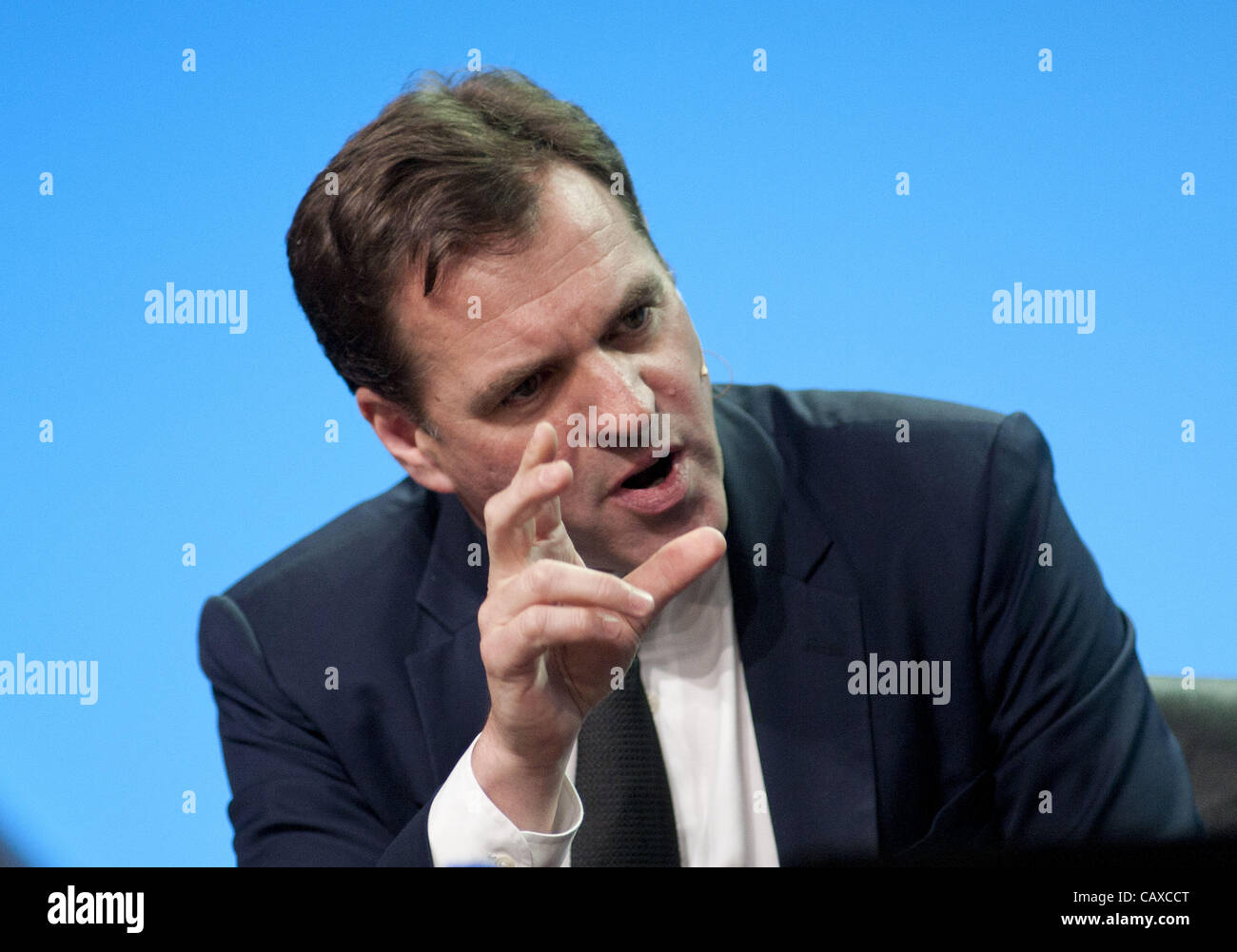 May 1, 2012 - Beverly Hills, California, USA - Niall Ferguson, Laurence ...