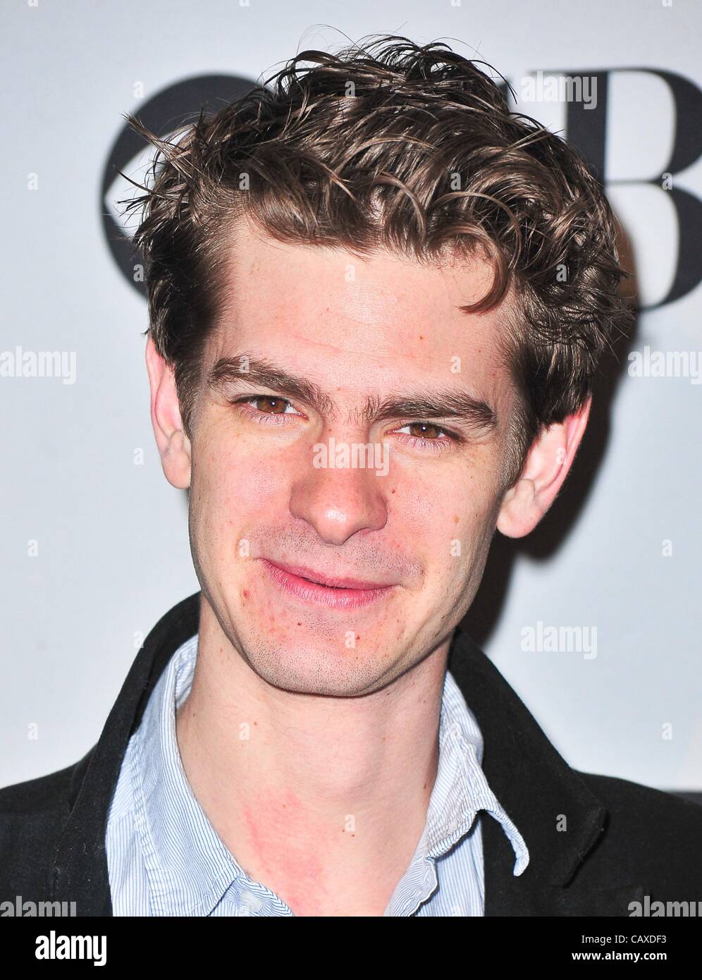 Andrew Garfield in attendance for 2012 Tony Awards Meet the Nominees ...
