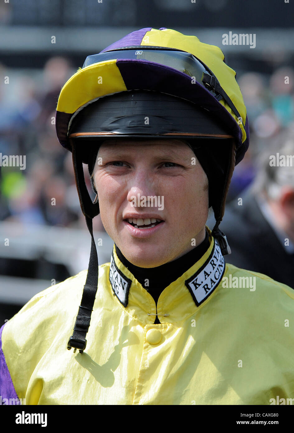 PHILLIP MAKIN JOCKEY PONTEFRACT RACECOURSE PONTEFRACT ENGLAND 02 May ...