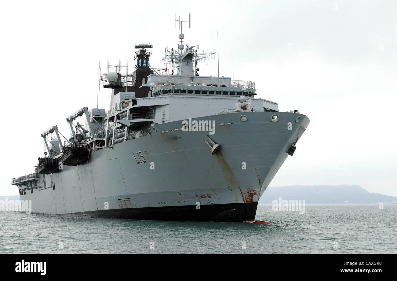 HMS Bulwark, Royal Navy flagship, Britain, UK Stock Photo - Alamy