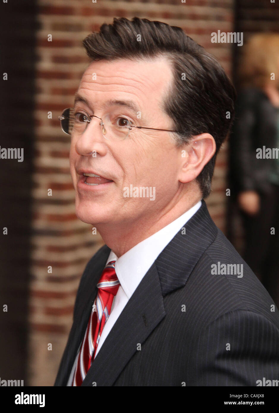 May 3, 2012 - New York, New York, U.S. - Comic talk show host STEPHEN ...