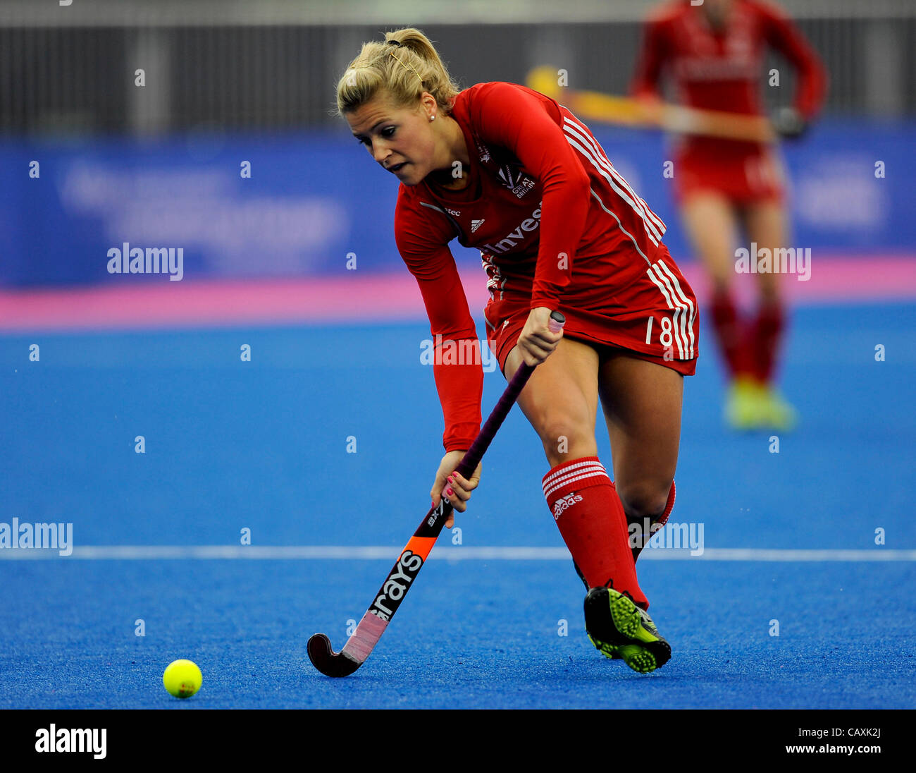 03.05.2012. London, England. Great Britain's Georgie Twigg (Midfielder ...