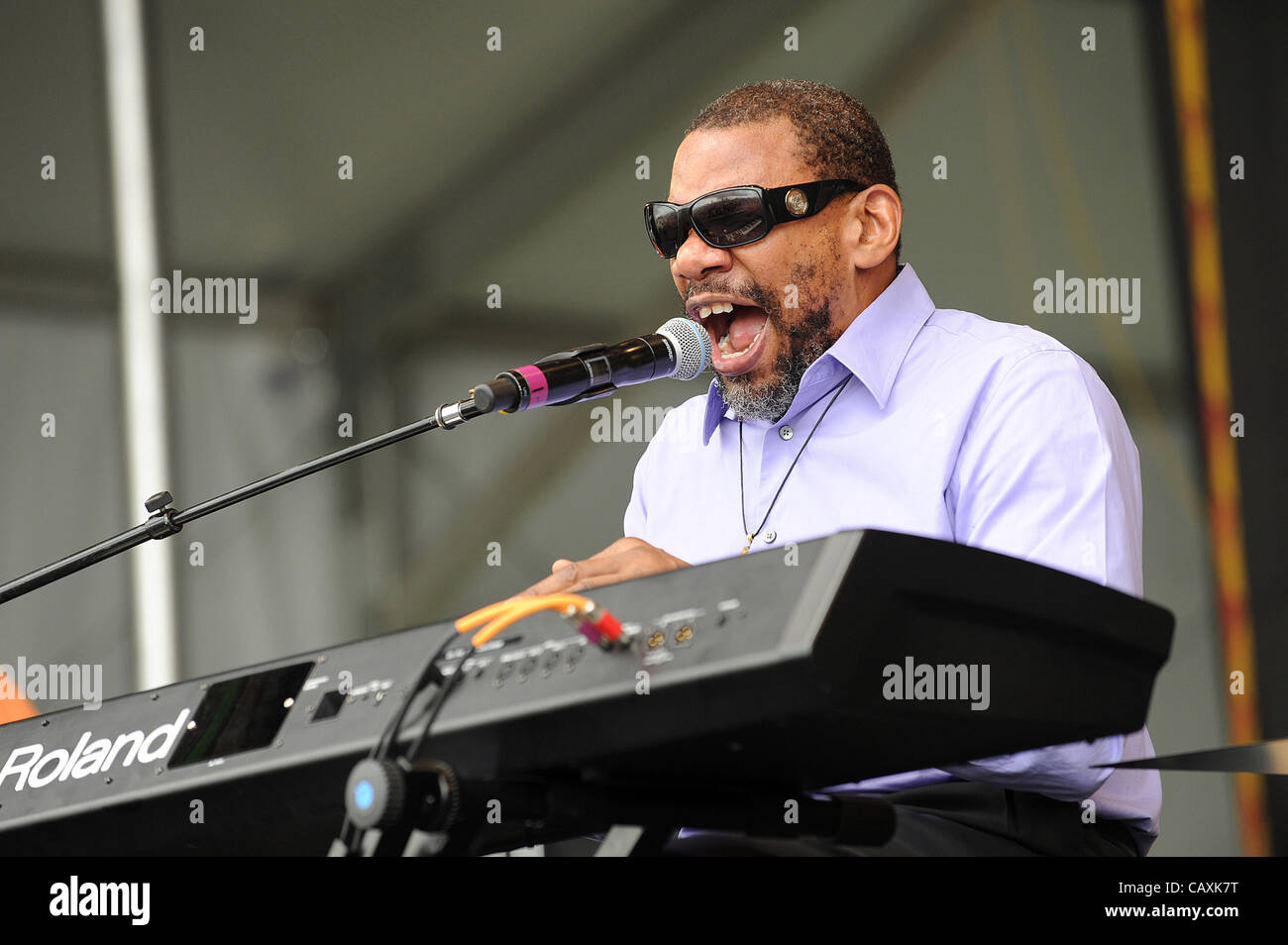 May 3, 2012 - New Orleans, Louisiana; USA - Musician HENRY BUTLER ...