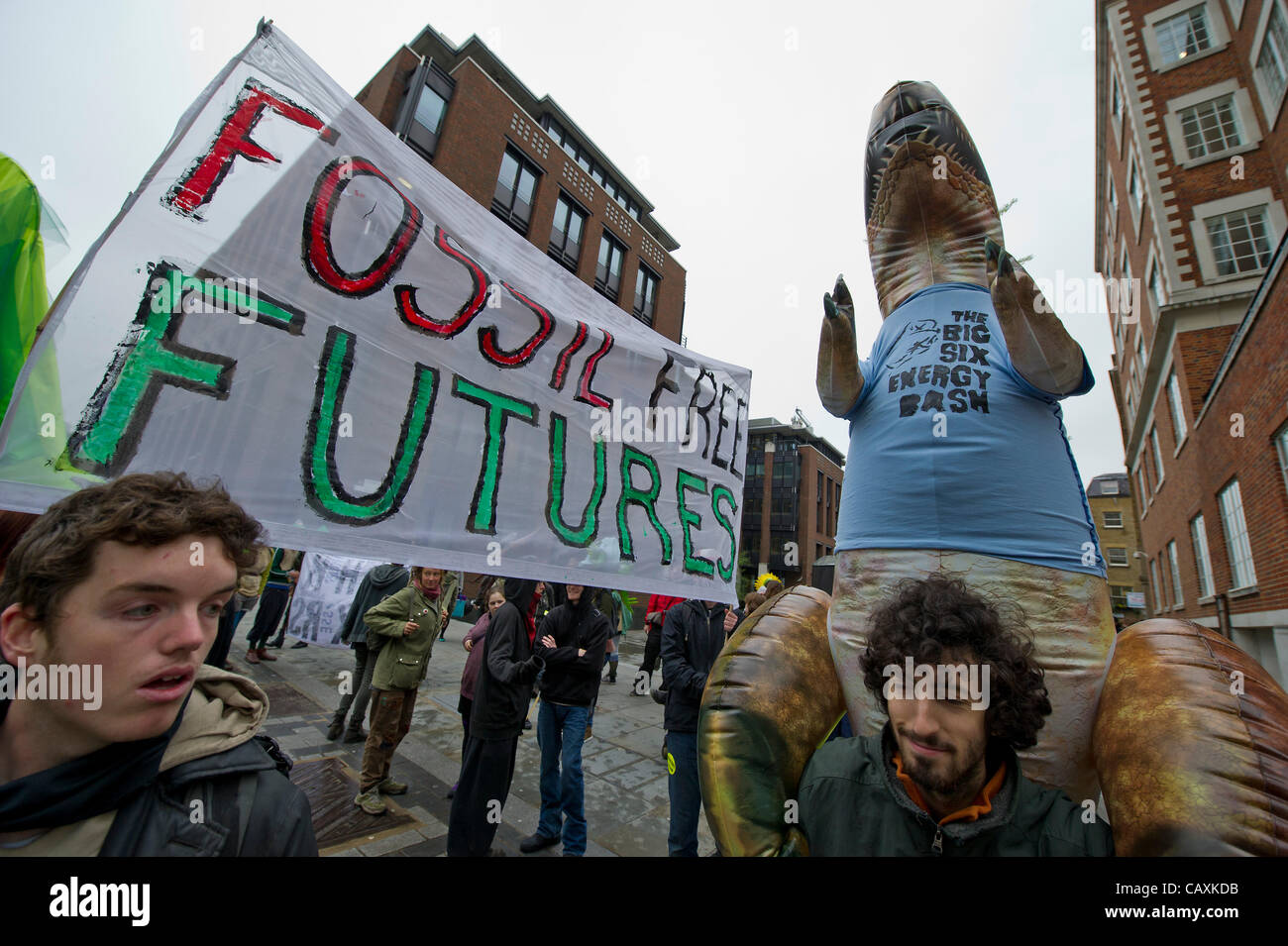 The Big Six energy bash: Climate activists protest against the UK ...