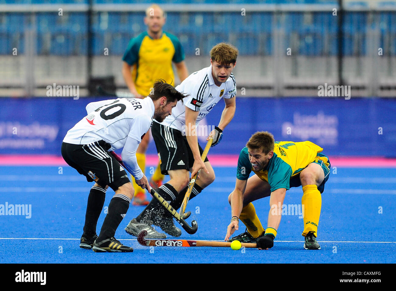 03.05.2012 London, England. Australia Midfielder #11 Edward OCKENDEN ...