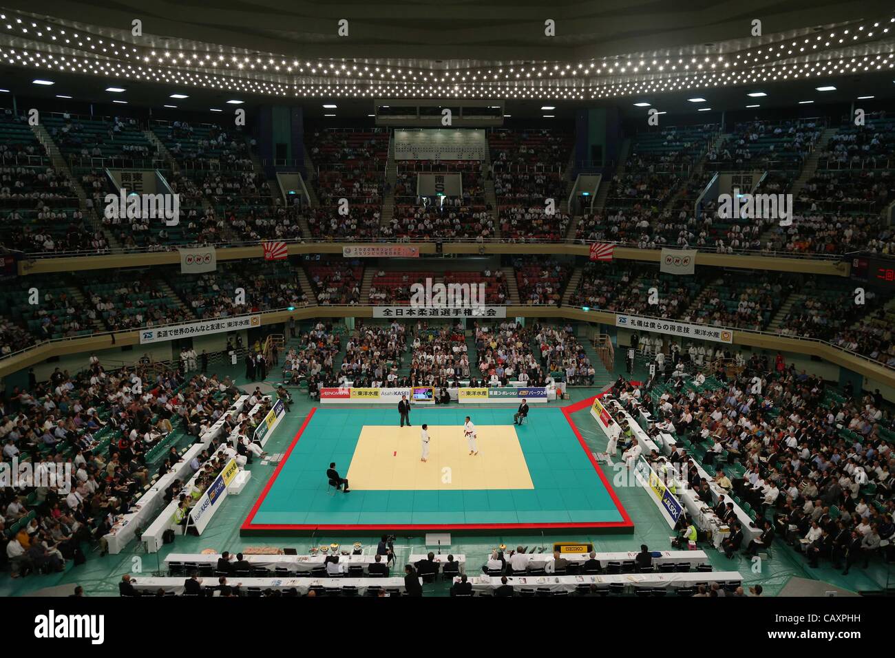 General view of Nihon Budokan, April 29, 2012 - Judo : 2012 All Japan ...