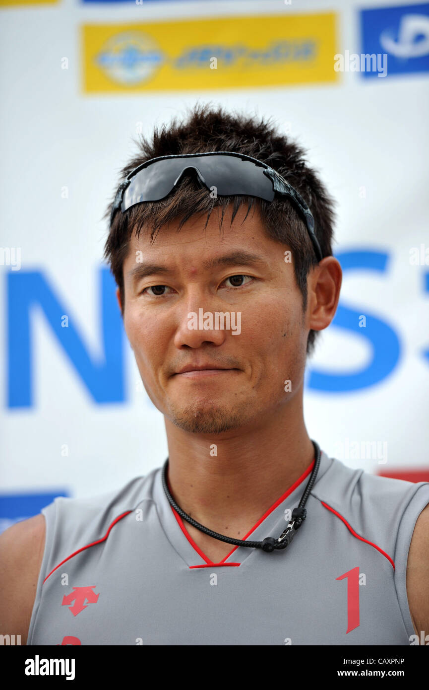 Kentaro Asahi (JPN), MAY 4, 2012 - Beach Volleyball : JBV Tour 2012 ...