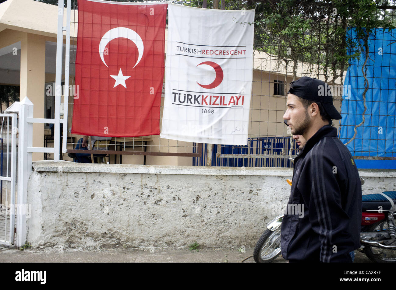 Turkish refugee camp hi-res stock photography and images - Alamy