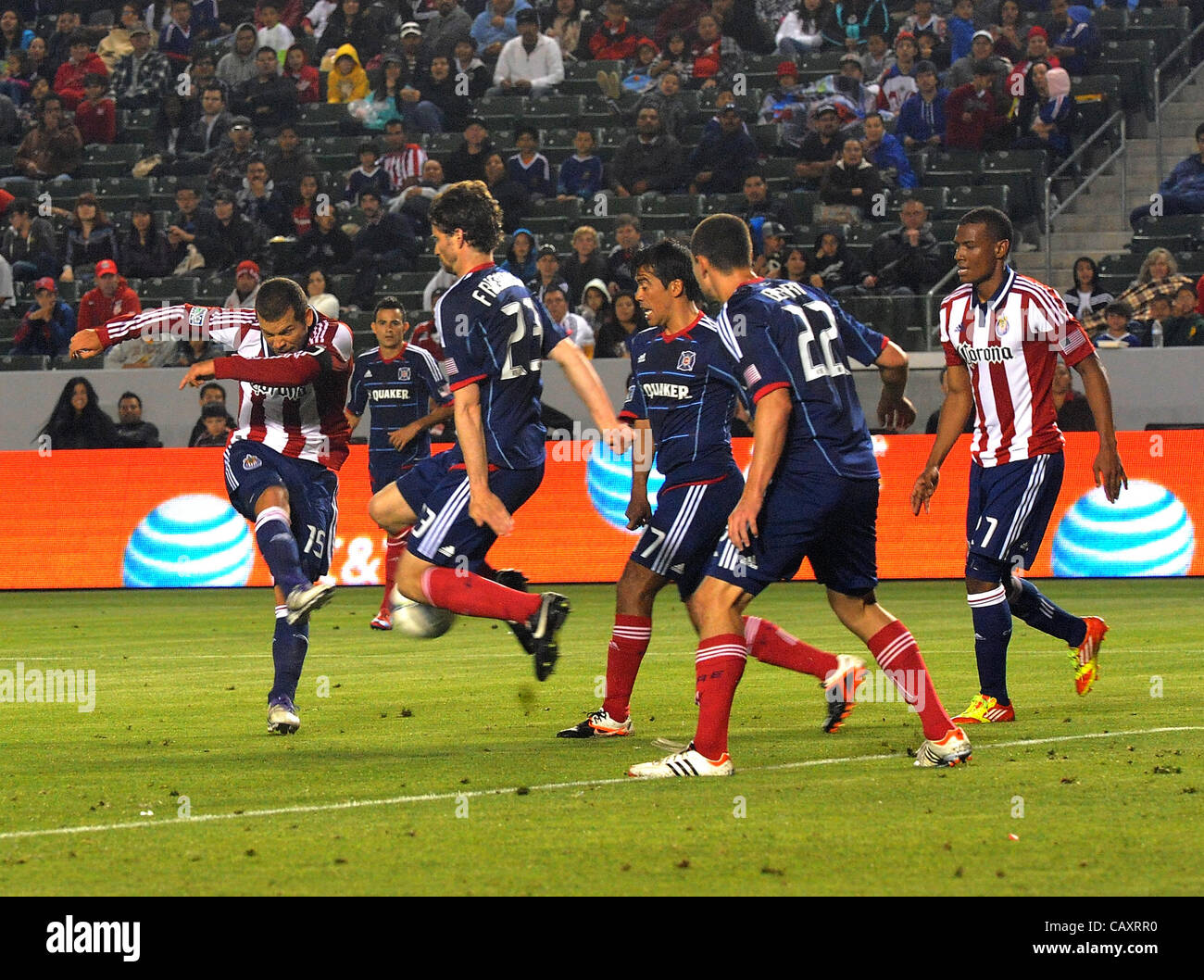 May 5, 2012 - Carson, California, usa - MLS Soccer- ALEJANDRO MORENO ...