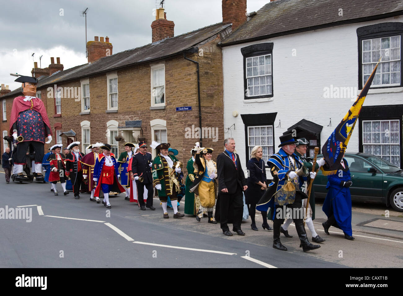 Parade around the town to start the Bromyard International Town Criers ...