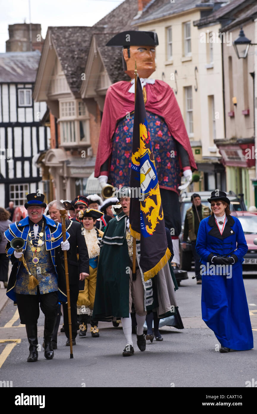 Parade around the town to start the Bromyard International Town Criers ...