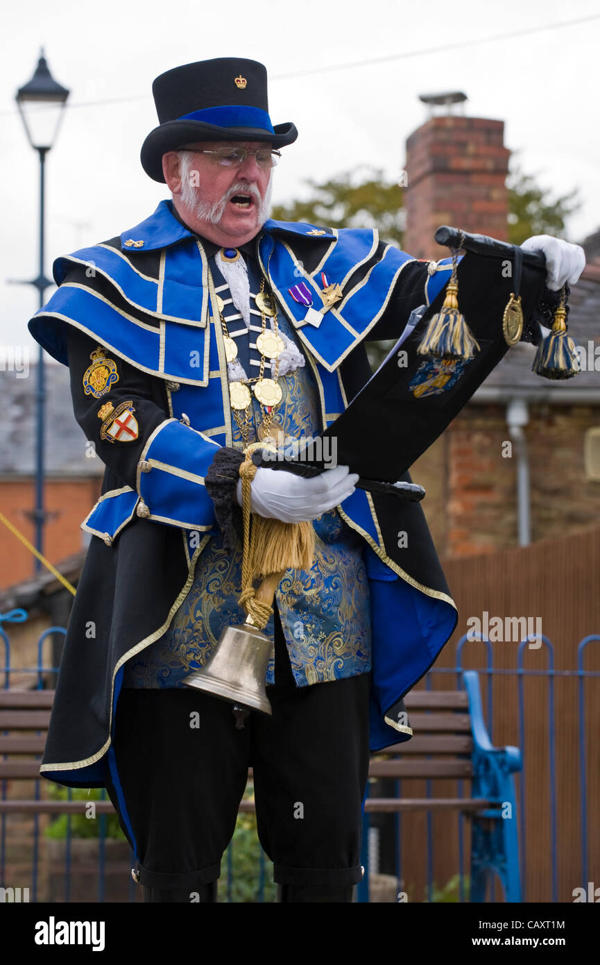 Peder Nielsen organiser of Bromyard International Town Criers Festival ...