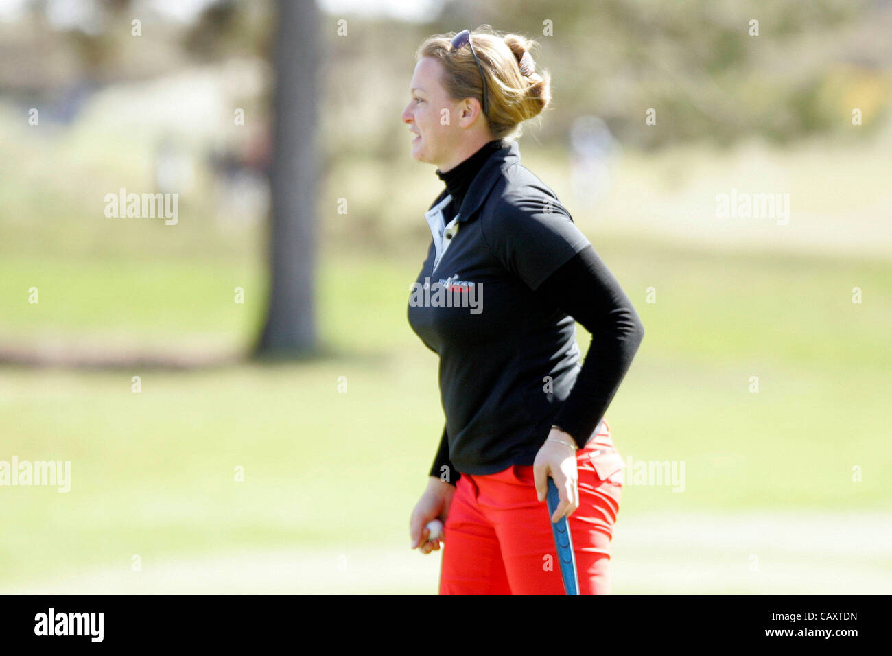 05.05.2012. East Lothian, Scotland. Rebecca Hudson (ENG) In action ...