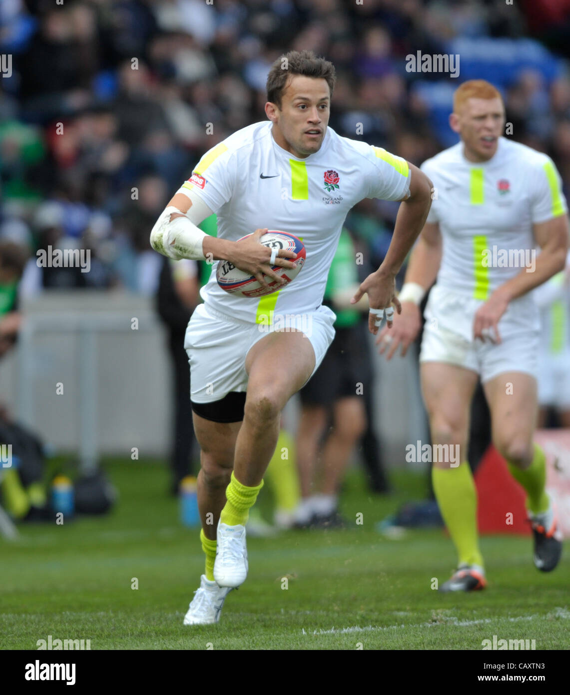05.05.2012 Glasgow, Scotland. HSBC Sevens World Series. Chris Cracknell ...