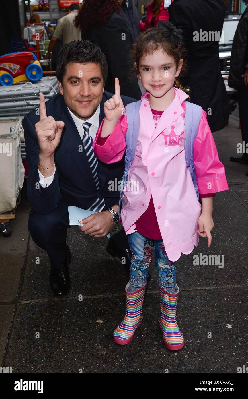 Josh Elliott, enters the 'Good Morning America' taping at the ABC Times ...
