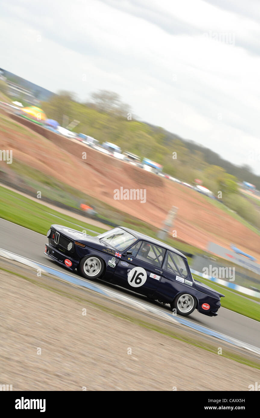 5th May 2012, Donington Park Racing Circuit, UK. The BMW of Allen Tice ...