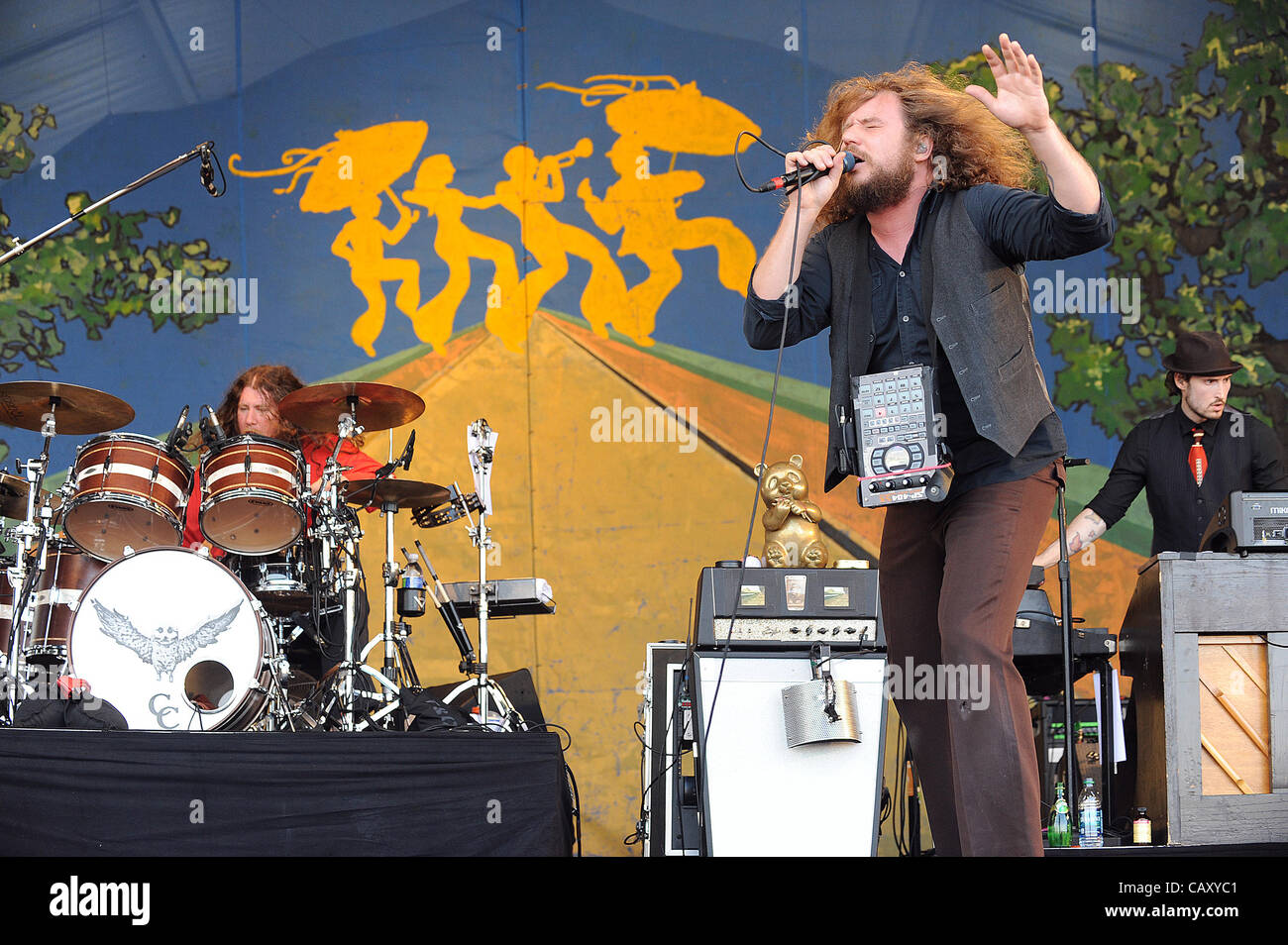 May 5, 2012 - New Orleans, Louisiana; USA - Musician JIM JAMES of the ...