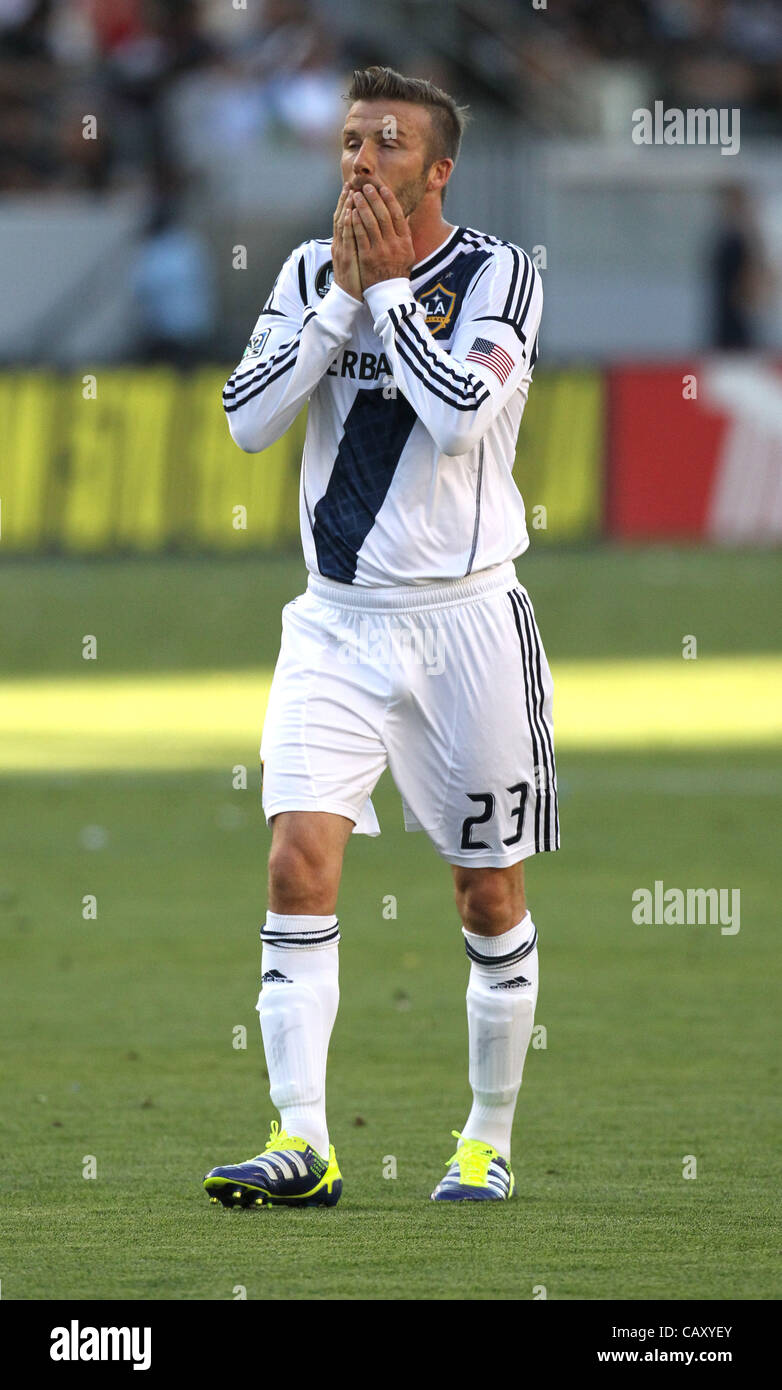 Los Angeles, California, US. 05 May, 2012. David Beckham playing for ...