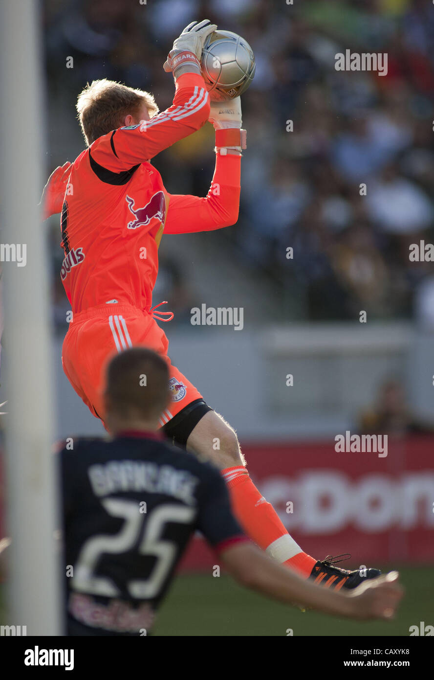 May 5, 2012 - Carson, California, USA - Ryan Meara (18) goal keeper of ...