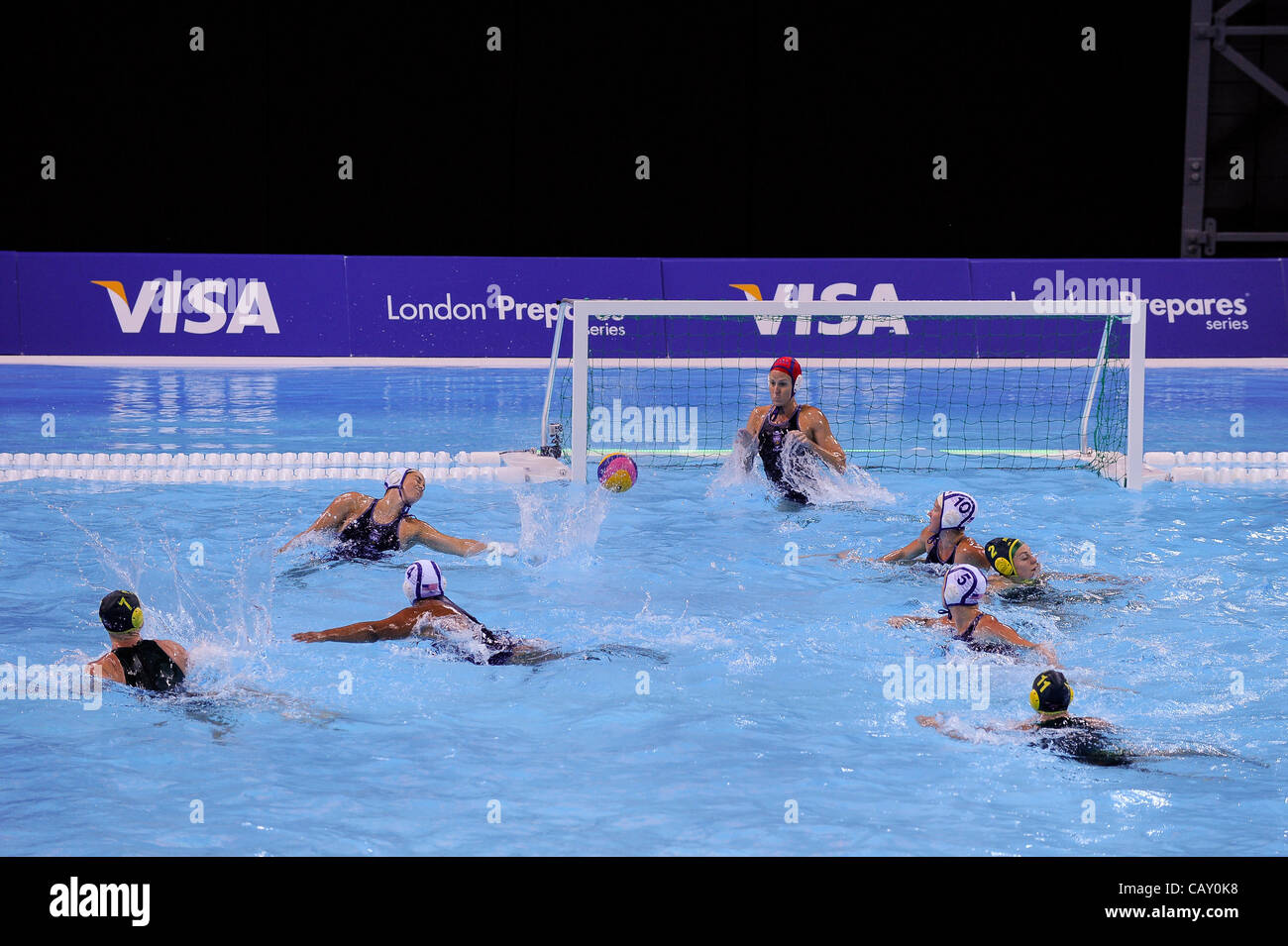 06.05.2012 London, England. Australia CB #7 Rowena WEBSTER (AUS) shoots ...