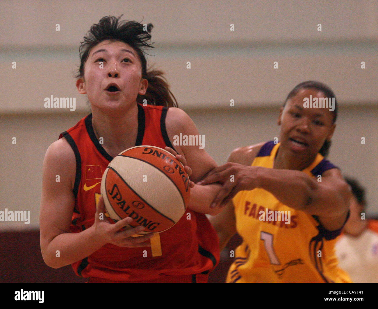 May 5, 2012 - Los Angeles, California, U.S. - China National Team's ...