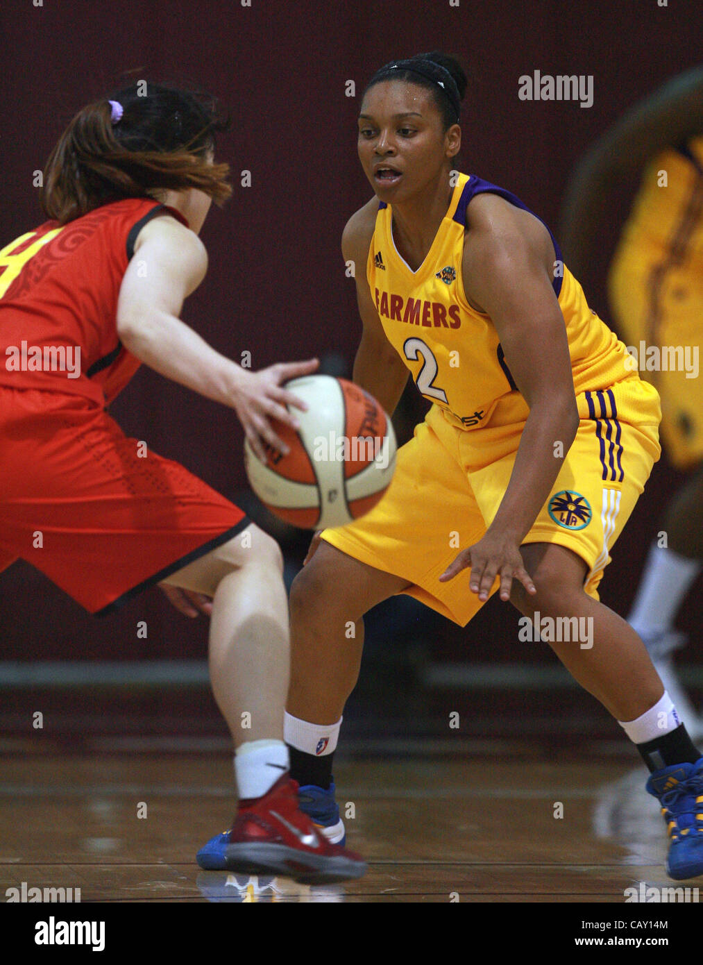 May 5, 2012 - Los Angeles, California, U.S. - China National Team's ...