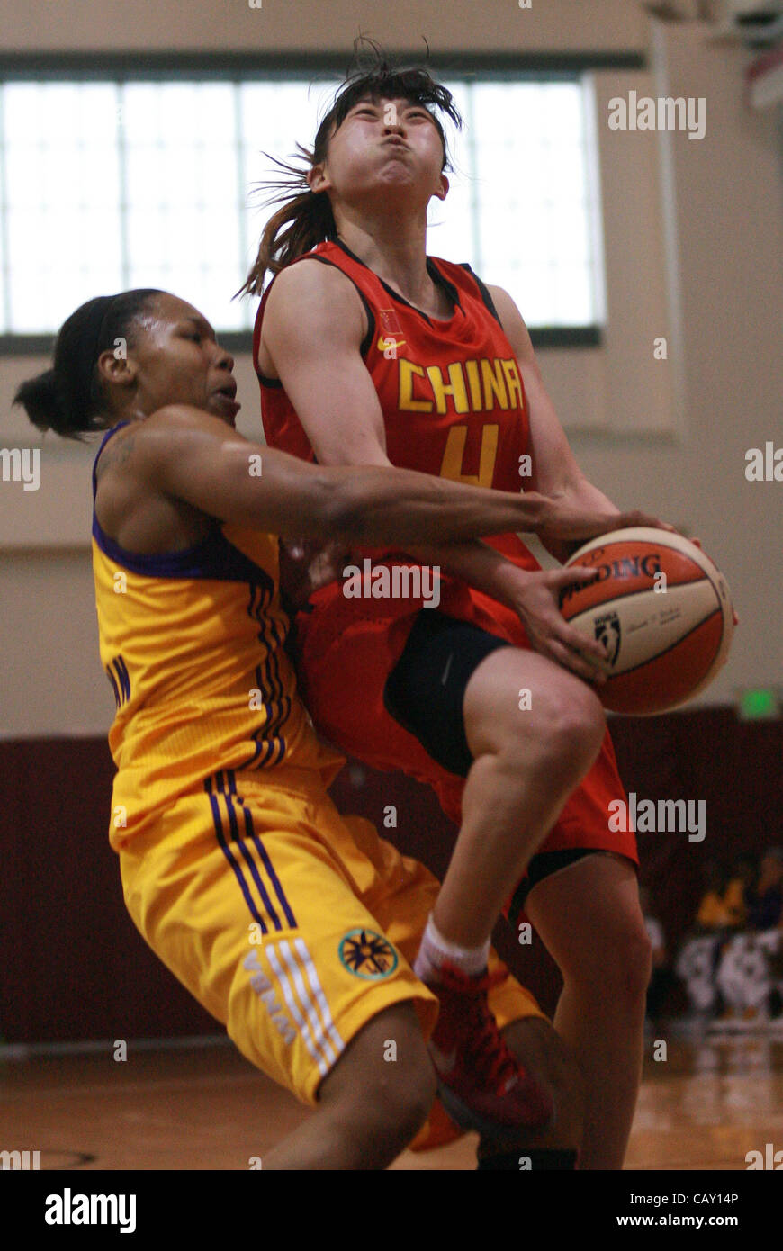 May 5, 2012 - Los Angeles, California, U.S. - China National Team's ...
