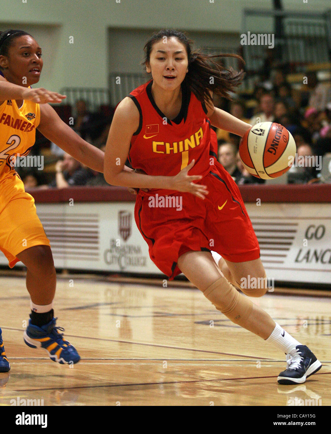 May 5, 2012 - Los Angeles, California, U.S. - China National Team's ...