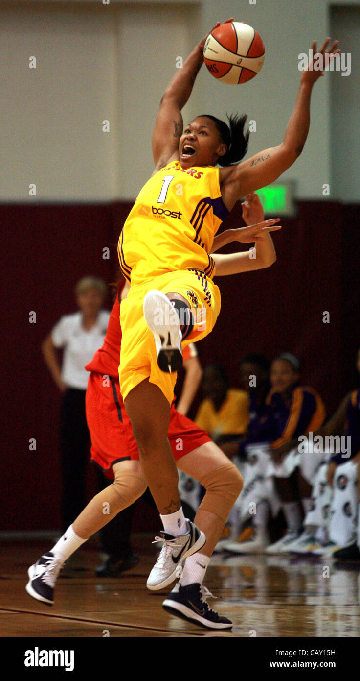 May 5, 2012 - Los Angeles, California, U.S. - Los Angeles Sparks ...