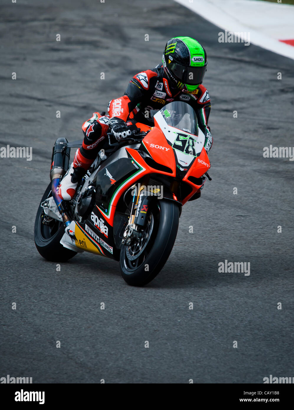 Aprilia racing hi-res stock photography and images - Alamy
