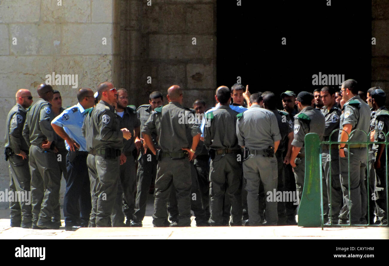 May 6, 2012 - Jerusalem, Jerusalem, Palestinian Territory - Israeli ...