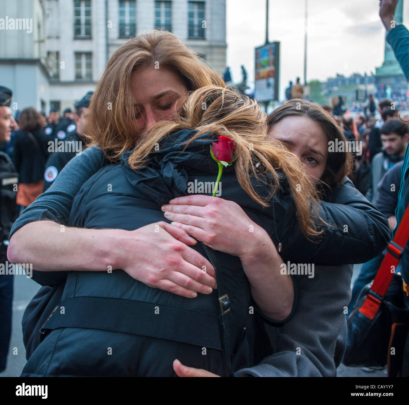 Crowd Crying Stock Photos & Crowd Crying Stock Images - Alamy