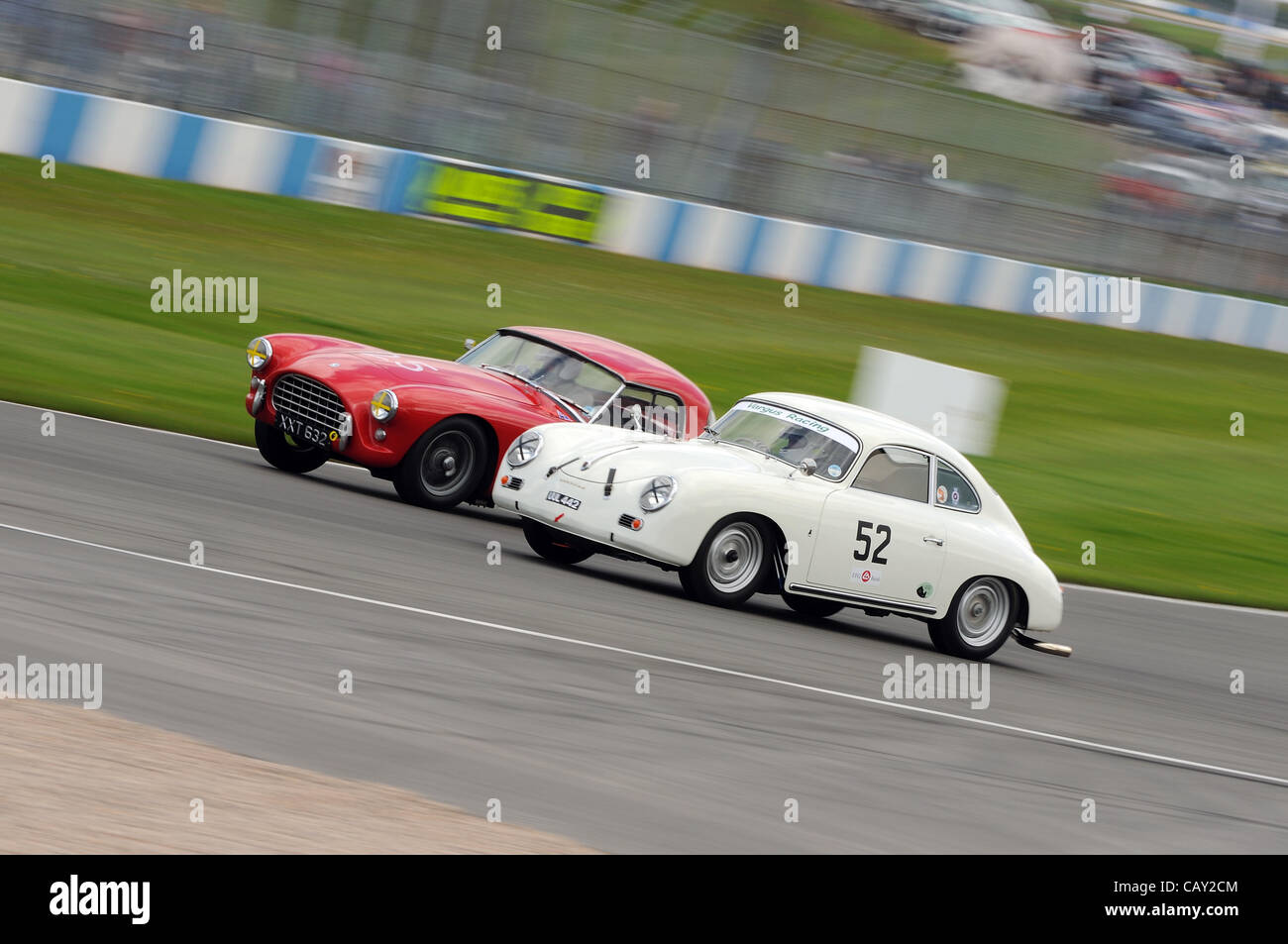 6th May 2012, Donington Park Racing Circuit, UK. The 1957 Porsche 356A ...