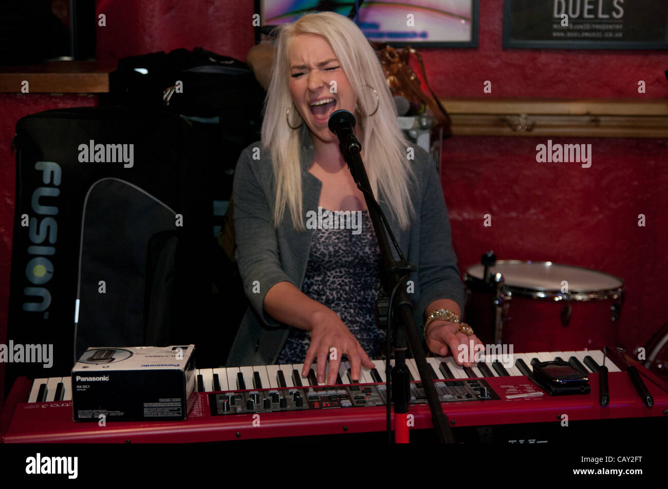 Jen Armstrong performs at Milo's, Live At Leeds, Leeds, England - 05.05 ...