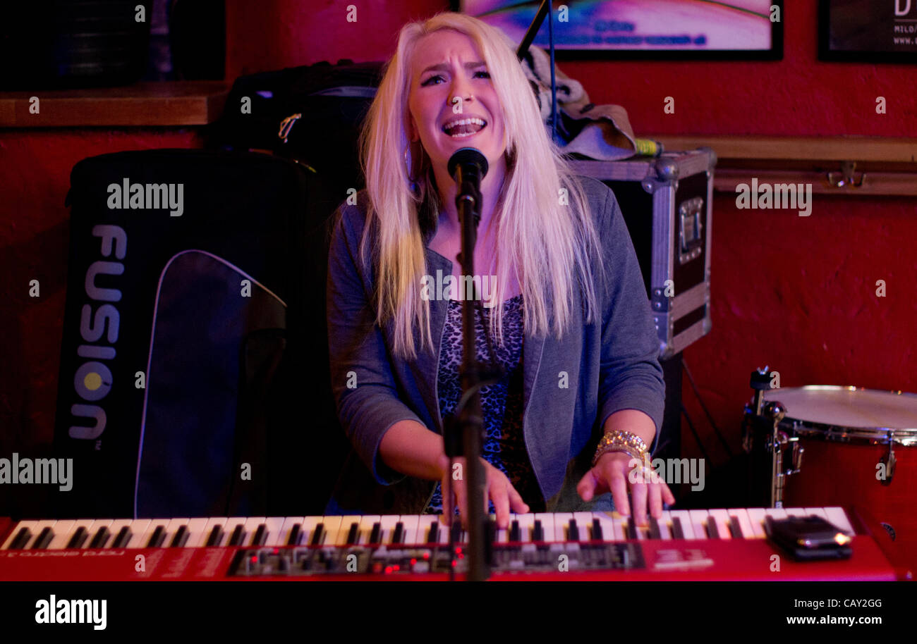 Jen Armstrong performs at Milo's, Live At Leeds, Leeds, England - 05.05 ...