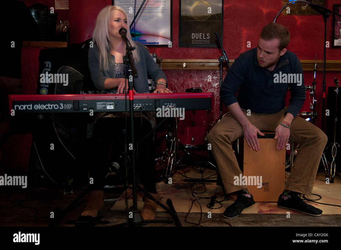 Jen Armstrong performs at Milo's, Live At Leeds, Leeds, England - 05.05 ...